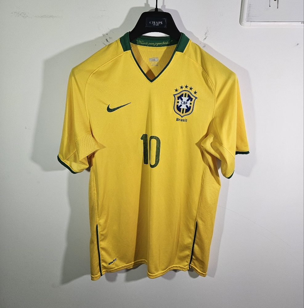 2008 Nike Brazil Ronaldinho Nikefit #10 Soccer Futbol… - Gem